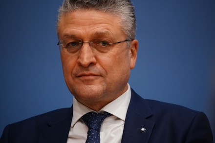 German Health Minister Karl Lauterbach Looks Editorial Stock Photo ...