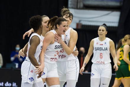 Maja Skoric Serbia Celebrates Her Teammates Editorial Stock Photo ...