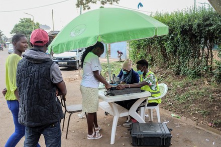 Woman Seen Being Registered By Iebc Editorial Stock Photo - Stock Image ...