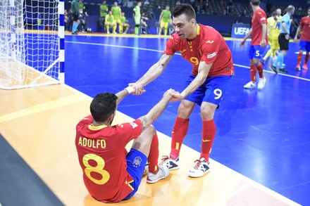 Adolfo Spain Futsal Celebrate 41 During Editorial Stock Photo - Stock ...