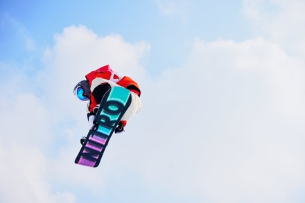 Lucas Foster Usa During Snowboard Half Editorial Stock Photo - Stock ...