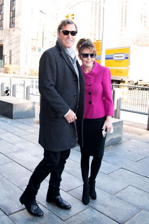 Sarah Palin Ron Duguay Arriving Palin Editorial Stock Photo - Stock ...