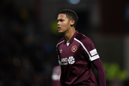 Toby Sibbick Heart Midlothian Tynecastle Park Editorial Stock Photo ...