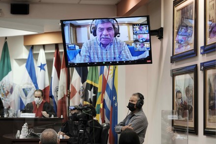 Indigenous Leader Rodrigo Tot On Screen Editorial Stock Photo - Stock ...