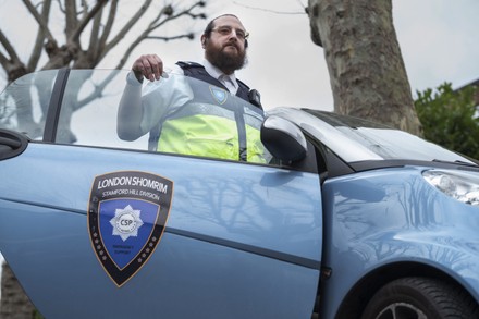 London Shomrim London Security Vounteer Based Editorial Stock Photo ...