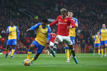 Southamptons Kyle Walkerpeters Marcus Rashford Manchester Editorial ...