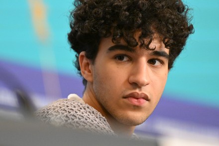 Actor Khalil Gharbia Attends Press Conference Editorial Stock Photo ...