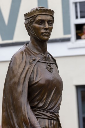 unveiling statue licoricia winchester hampshire : photos de stock ...