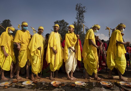 Hindu Boy Attends Bratabandha Coming Age Editorial Stock Photo - Stock ...
