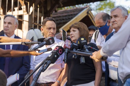 Patricia Bullrich Making Statements After Meeting Editorial Stock Photo ...