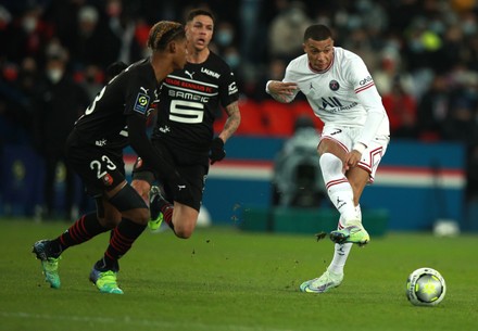 PSG vs Stade Rennais, Paris, France - 11 Feb 2022 Stock Pictures ...