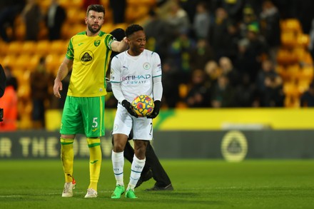 Grant Hanley Norwich City Congratulates Raheem Editorial Stock Photo ...