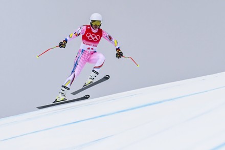 Cande Moreno Andora Competes Womens Downhill Editorial Stock Photo ...