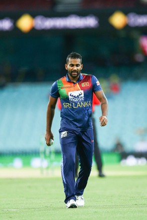 Chamika Karunaratne Sri Lanka Prepares Bowl Editorial Stock Photo ...