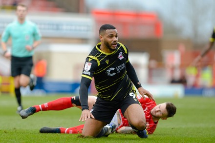 Swindon Town Jake Obrien 16 Defending Editorial Stock Photo - Stock ...