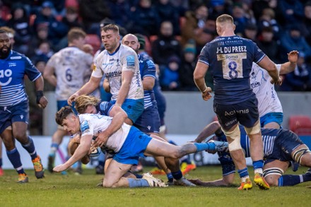 Gallagher Premiership Rugby Sale Versus Worcester Editorial Stock Photo ...