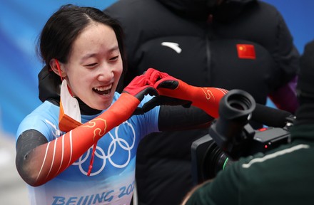 Zhao Dan China Makes Hand Heart Editorial Stock Photo - Stock Image ...