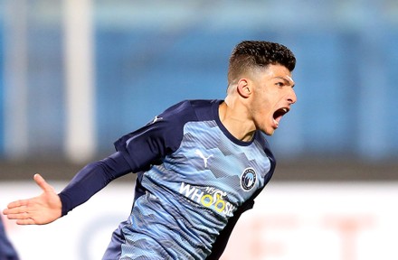Pyramids Islam Issa Celebrates After Scoring Editorial Stock Photo ...