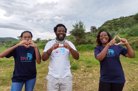 People Participate Walk Love Initiative Windhoek Editorial Stock Photo ...