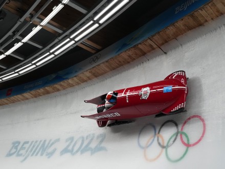 Bobsleigh - Beijing 2022 Olympic Games, China - 14 Feb 2022 Stock ...