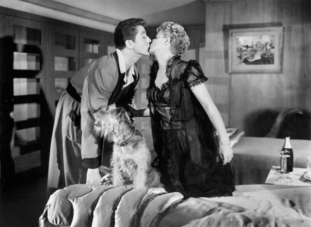 Farley Granger Shelley Winters Onset Film Editorial Stock Photo - Stock ...