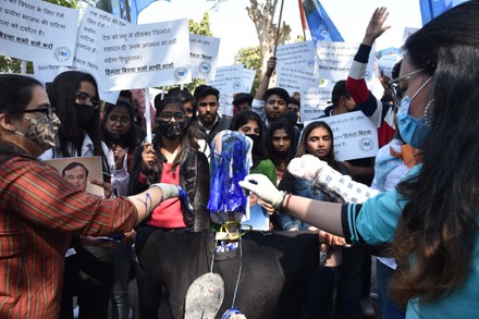 Members National Students Union India Nsui Editorial Stock Photo ...