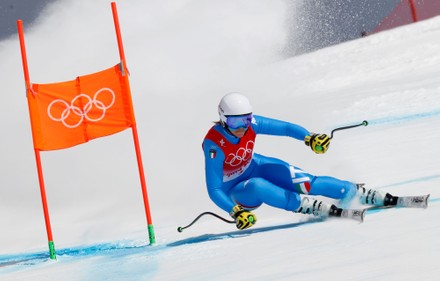 Alpine Skiing - Beijing 2022 Olympic Games, China - 15 Feb 2022 Stock ...