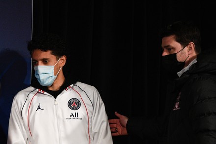 PSG press conference, Parc des Princes Stadium, Paris, France - 14 Feb ...