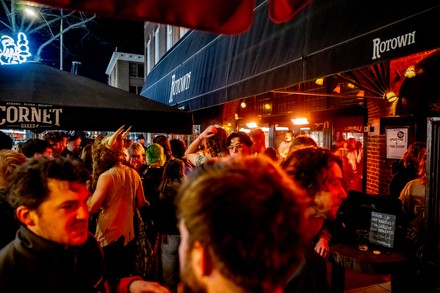 Nightlife in Rotterdam, Netherlands - Feb 2022 Stock Pictures ...