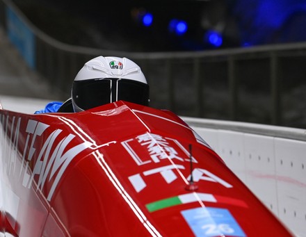 Patrick Baumgartnerrobert Mircea Italy Compete During Editorial Stock ...