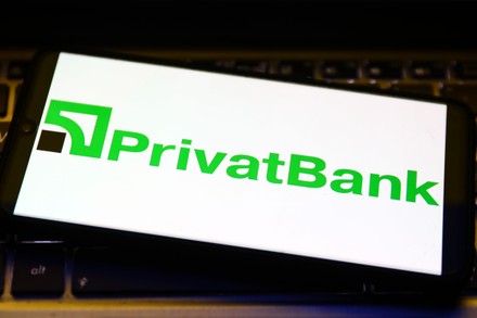 Privatbank Logo Displayed On Mobile Phone Editorial Stock Photo - Stock ...
