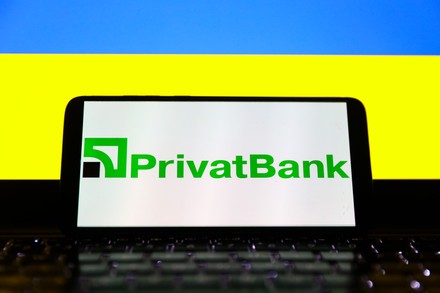 Privatbank Logo Displayed On Mobile Phone Editorial Stock Photo - Stock ...