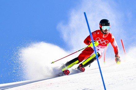 Alpine Skiing - Beijing 2022 Olympic Games, China - 16 Feb 2022 Stock ...