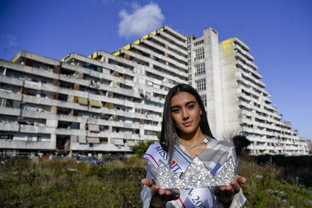 Miss Italia Winner Zeudi Di Palma Editorial Stock Photo - Stock Image ...