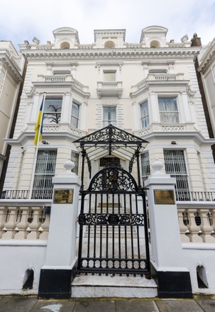 Ukraine Embassy London Britain 16 February Editorial Stock Photo ...
