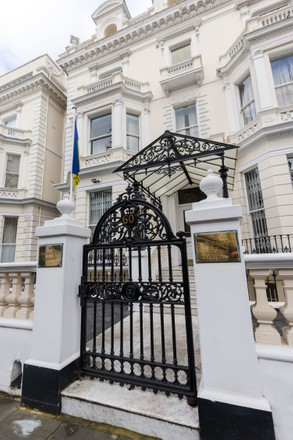 Ukraine Embassy London Britain 16 February Editorial Stock Photo ...
