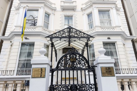 Ukraine Embassy London Britain 16 February Editorial Stock Photo ...