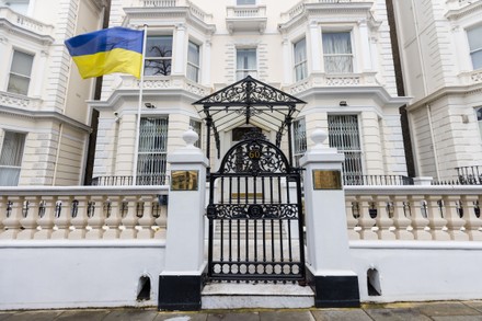 Ukraine Embassy London Britain 16 February Editorial Stock Photo ...