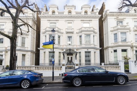Ukraine Embassy London Britain 16 February Editorial Stock Photo ...
