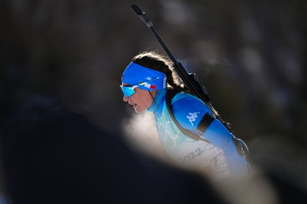 Dorothea Wierer Italy Competes During Biathlon Editorial Stock Photo ...