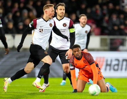 Chuba Akpom R Paok Reacts During Editorial Stock Photo - Stock Image ...
