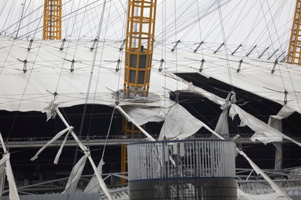 Parts Roof O2 Arena Have Been Editorial Stock Photo - Stock Image ...
