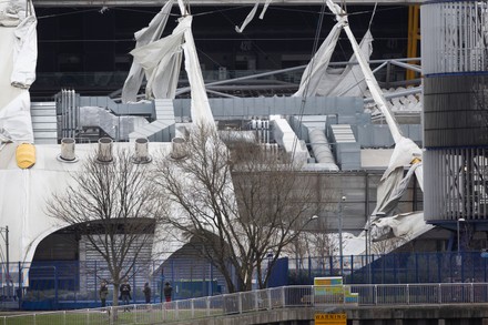 Parts Roof O2 Arena Have Been Editorial Stock Photo - Stock Image ...