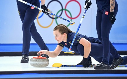 220218 Beijing Feb 18 2022 Xinhua Editorial Stock Photo - Stock Image ...