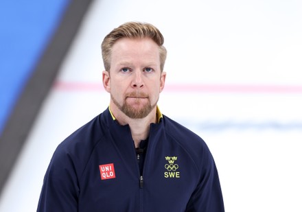 Niklas Edin Sweden Reacts During Curling Editorial Stock Photo - Stock ...