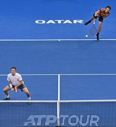 Qatar Doha Tennis Atp Qatar Open Doubles Final - 18 Feb 2022 Stock ...