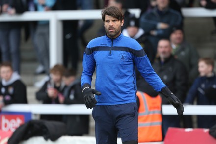 Hartlepool United Goalkeeping Coach Dimi Konstantopoulos Editorial ...