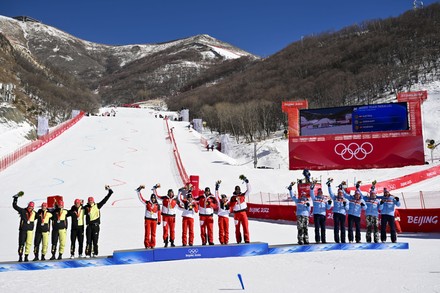 Alpine Skiing - Beijing 2022 Olympic Games, China - 20 Feb 2022 Stock ...