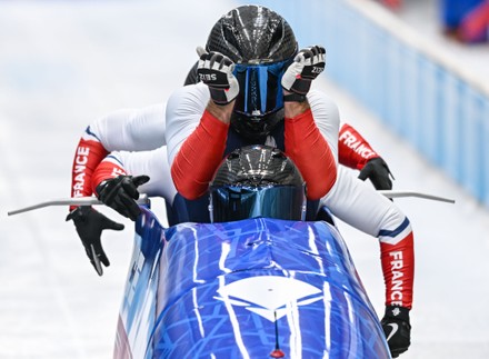 China Beijing Olympic Winter Games Bobsleigh 4 Men Heat - 20 Feb 2022 ...