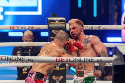 Mike Perry Usa V Julian Lane Editorial Stock Photo - Stock Image ...